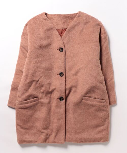 【セール】中綿シャギーコクーンコート（その他アウター）｜REAL CUBE（リアルキューブ）のファッション通販 - ZOZOTOWN