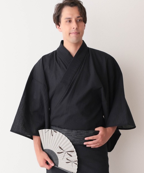 ETERNITY SELECT（エタニティ セレクト）の「メンズ浴衣 3点セット 『しじら織り』（浴衣）」 - WEAR