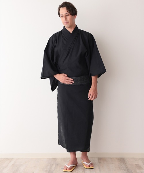 ETERNITY SELECT（エタニティ セレクト）の「メンズ浴衣 3点セット 『しじら織り』（浴衣）」 - WEAR