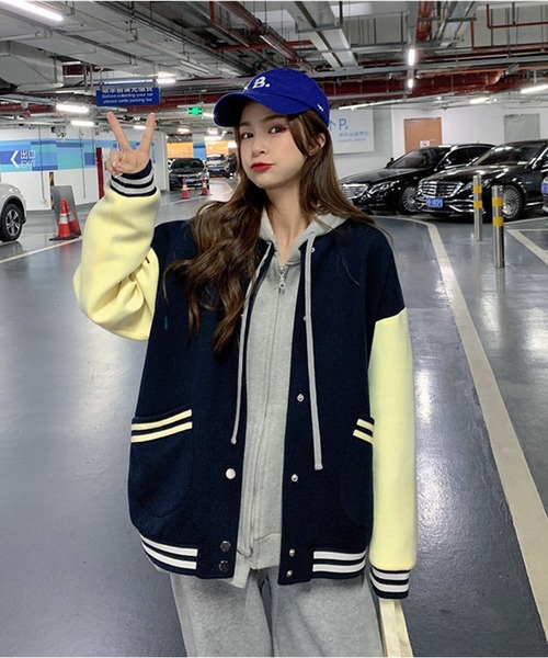 M2SUQARED（エムツースクエア）の「【M2SUQARED/エムツースクエア】スウェットスタジャン（スタジャン）」 - WEAR