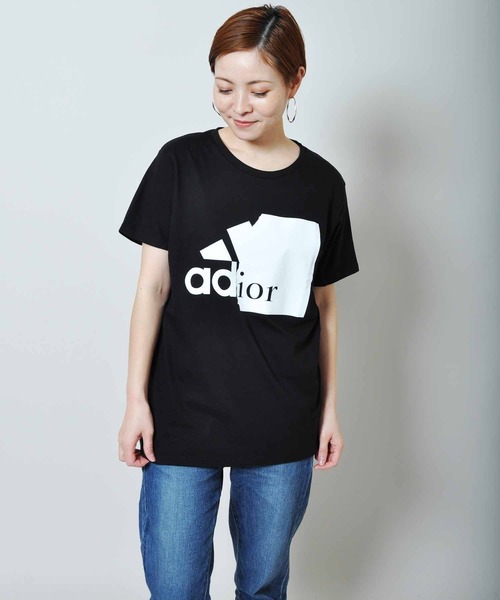 BLACK SCORE（ブラックスコア）の「【BLACK SCORE】プリントTシャツ（Tシャツ/カットソー）」 - WEAR