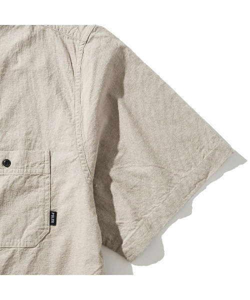 Kinetics（キネティクス）の「POLER EMB CHAMBRAY S/S RELAX FIT SHIRT (ポーラー イーエムビーシャンブレーエスエスリラックスフィットシャツ)（シャツ ...