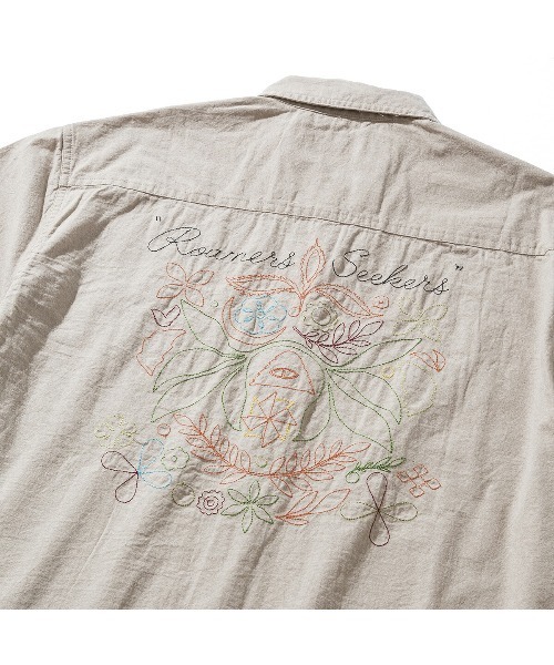 Kinetics（キネティクス）の「POLER EMB CHAMBRAY S/S RELAX FIT SHIRT (ポーラー イーエムビーシャンブレーエスエスリラックスフィットシャツ)（シャツ ...