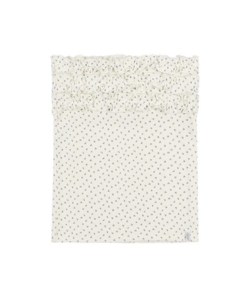 FANCY CLUB（ファンシークラブ）の「【FANCY CLUB】FLOWER FRILL TUBE TOP（チューブトップ）」 - WEAR