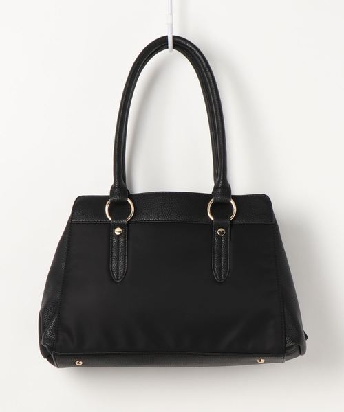 SAC（サック）の「合皮×ナイロンコンビトートハンドバッグ SAC unit（ハンドバッグ）」 - WEAR