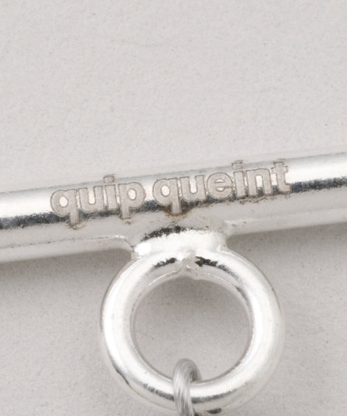 quip queint（クイップクエイント）の「quip queint/クイップクエイント noan black ネックレス QU225 ...