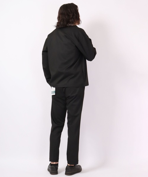 ROOT THREE（ルートスリー）の「ROOT THREE ストレッチ MVS ニット ノーカラージャケット（ノーカラージャケット）」 - WEAR