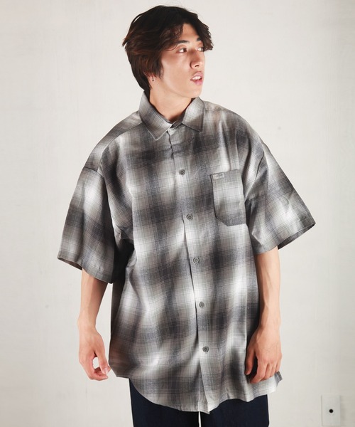 Cal Top（キャルトップ）の「CALTOP キャルトップ チェック半袖シャツ（シャツ/ブラウス）」 - WEAR