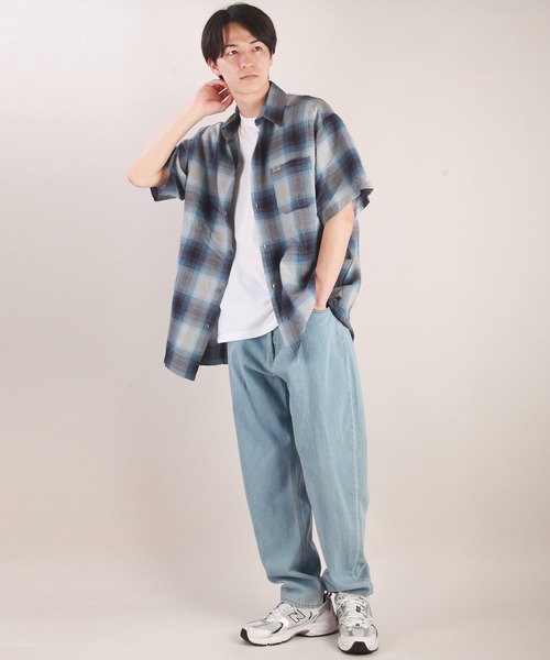 Cal Top（キャルトップ）の「CALTOP キャルトップ チェック半袖シャツ（シャツ/ブラウス）」 - WEAR