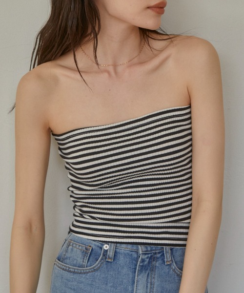 ACYM（アシーム）の「Minimal tube トップ（チューブトップ）」 - WEAR