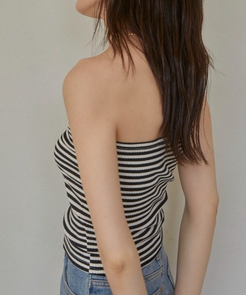 ACYM（アシーム）の「Minimal tube トップ（チューブトップ）」 - WEAR