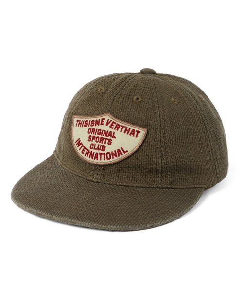 thisisneverthat（ディスイズネバーザット）の「Washed Dobby Patch Cap（キャップ）」 - WEAR
