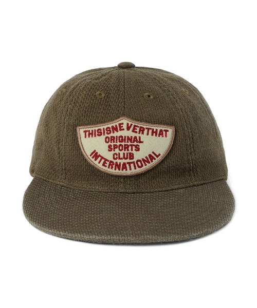 thisisneverthat（ディスイズネバーザット）の「Washed Dobby Patch Cap（キャップ）」 - WEAR