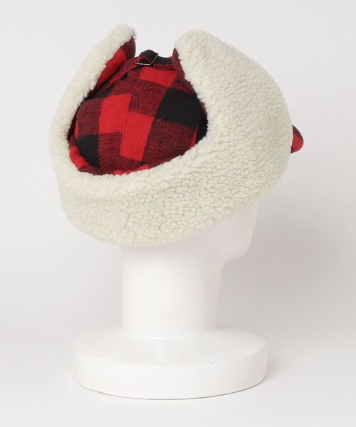 CROWN CAP - BUFFALO CHECK AVIATOR（キャップ）｜CROWN CAP（クラウンキャップ）のファッション通販 ...