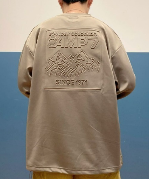 CAMP7（キャンプセブン）の「【CAMP7】バックエンボスロンT（Tシャツ/カットソー）」 - WEAR
