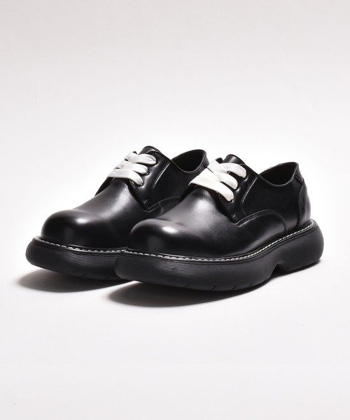 SVEC（シュベック）の「ボリュームソール 3ホール レースアップシューズ（ドレスシューズ）」 - WEAR