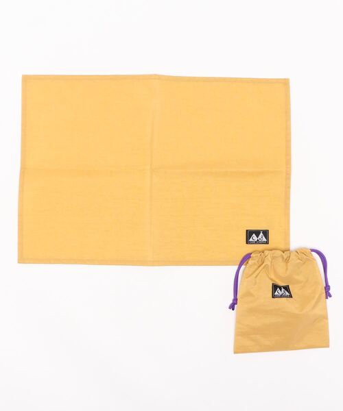 stample（スタンプル）の「ウォッシュドナイロン巾着S1P＋ランチマット1P（ランチョンマット/テーブルウェア）」 - WEAR