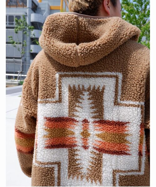PENDLETON（ペンドルトン）の「PENDLETON/ ペンドルトン Boa Hoodie ボアフーディー 1475-5009（ブルゾン）」 - WEAR