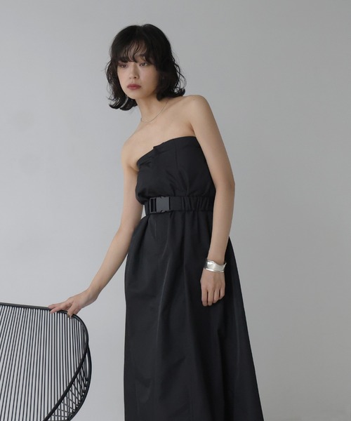 hellam（へラム）の「2WAYベアトップジャンスカ（サロペット/オーバーオール）」 - WEAR