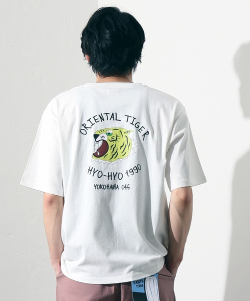 B.C STOCK（ベーセーストック）の「hyo-hyo TIGER-Tシャツ（Tシャツ/カットソー）」 - WEAR