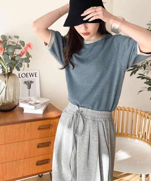 Java（ジャバ）の「《JaVaジャバ コラボ》夏のマストアイテム。レトロ配色リンガーTee（Tシャツ/カットソー）」 - WEAR