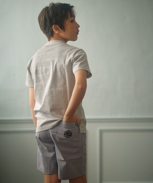 J.PRESS（ジェイプレス）の「【140-170㎝】J.エンブロイダリーバックプリント Tシャツ（Tシャツ/カットソー）」 - WEAR