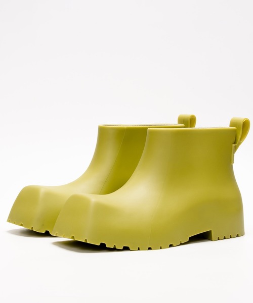 スクエアトゥ レインシューズ / ショートブーツ（レインシューズ）｜SVEC（シュベック）のファッション通販 - ZOZOTOWN