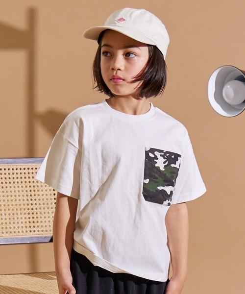 PAIRMANON STREET（ペアマノンストリート）の「【PAIRMANON STREET】胸元 ポケット 半袖 Tシャツ（Tシャツ/カットソー）」 - WEAR