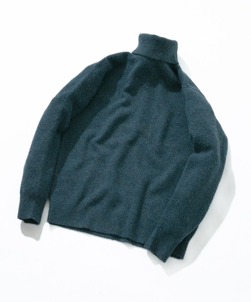 URBAN RESEARCH ROSSO MEN（アーバンリサーチロッソメン）の「ブークレストレッチタートルニット（ニット/セーター）」 - WEAR