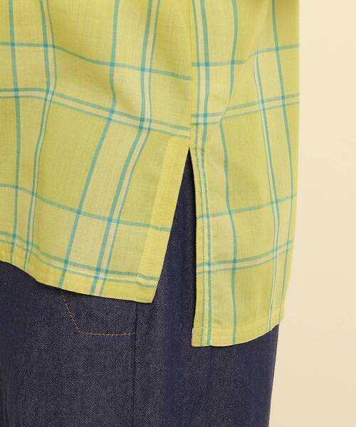 Dessin（デッサン）の「 【CLASSY.6月号掲載】ガーゼチェック セーラーブラウス＜S～L＞（シャツ/ブラウス）」 - WEAR