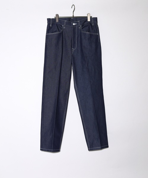 Iroquois（イロコイ）の「OPEN-END DENIM TAPERED PT（デニムパンツ）」 - WEAR