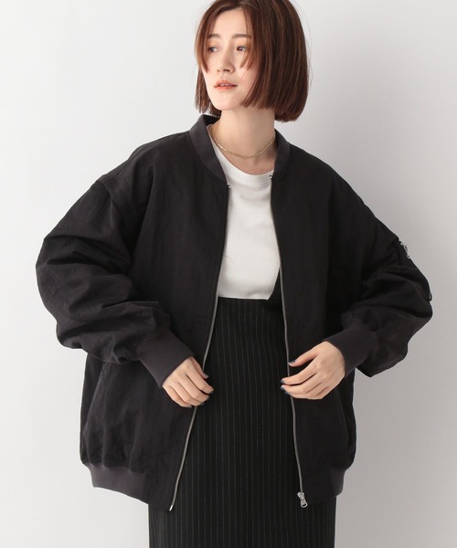 apart by lowrys（アパートバイローリーズ）の「【ベストにもなる】2way MA-1ブルゾン 345710（MA-1）」 - WEAR