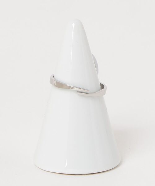 SPICA（スピカ）の「SPICA Oval Ring Watch SPI68-BL／SV クォーツ リングウォッチ 指輪 レディース ...