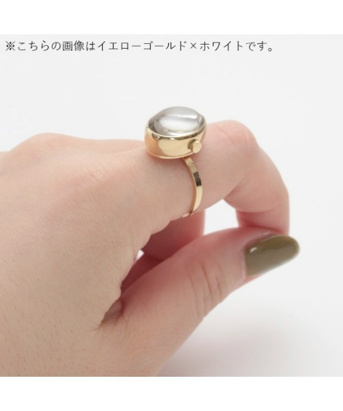 SPICA（スピカ）の「SPICA Oval Ring Watch SPI68-BL／SV クォーツ リングウォッチ 指輪 レディース ...