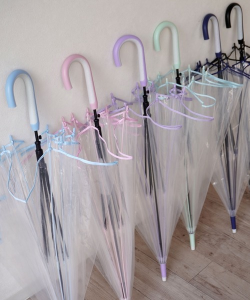 dictionary（ディクショナリー）の「【 DICTIONARY / ディクショナリー 】 カラフル ノンスリップ ビニール 雨傘 / ジャンプ式 （ 60㎝ ）（長傘）」 - WEAR