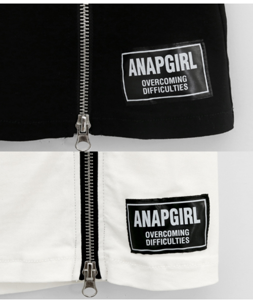 ANAP GiRL（アナップガール）の「ファスナーボックスプリーツスカート（スカート）」 - WEAR