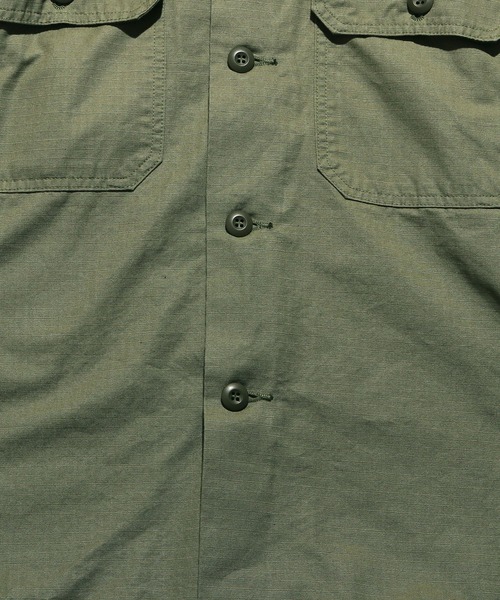 orSlow（オアスロウ）の「orSlow/オアスロウ TROOPER FATIGUE SHIRT（ミリタリージャケット）」 - WEAR