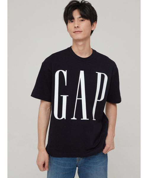 GAP（ギャップ）の「Gapロゴ テックジャージ Tシャツ（Tシャツ/カットソー）」 - WEAR