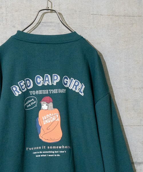 Red Cap Girl（レッドキャプガール）の「【a-r】〔Red Cap Girl/レッドキャップガール〕裏毛 LAIDBACK ビック ...