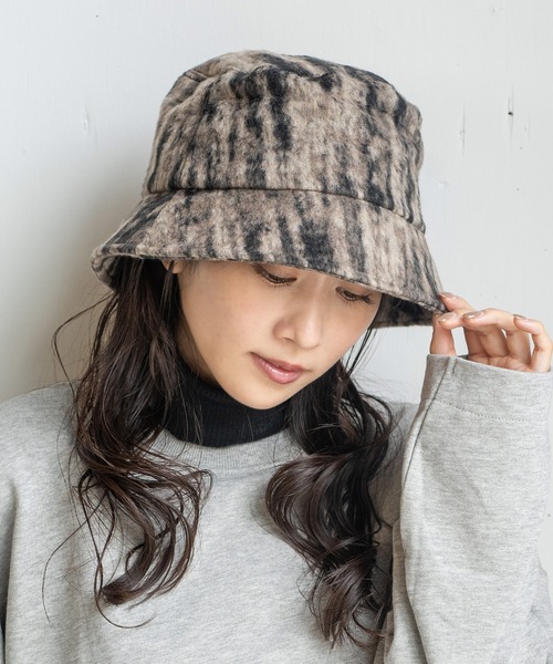 14+（イチヨンプラス）の「Wood Like Shaggy Bucket（ハット）」 - WEAR