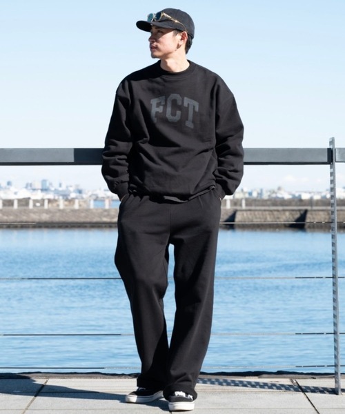 FCTY.（エフシーティーワイ）の「FCTY.ロゴヘビーオンスクルーネックスウェット（スウェット）」 - WEAR