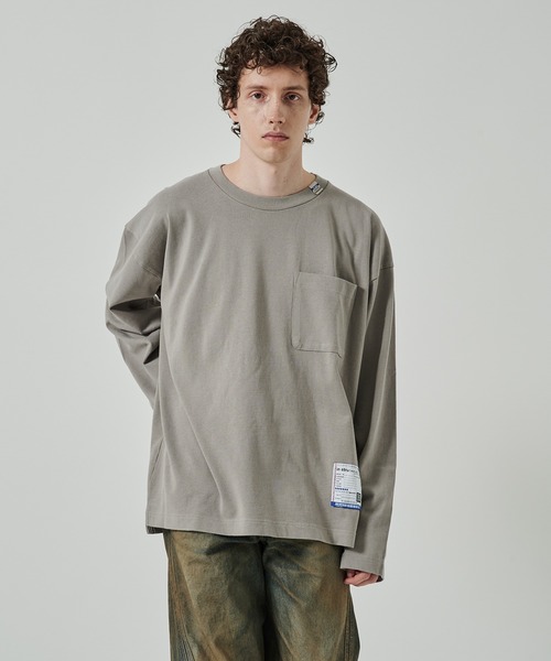 MIHARAYASUHIRO（ミハラヤスヒロ）の「【MIHARAYASUHIRO/ミハラヤスヒロ】POCKET LS TEE（Tシャツ/カットソー）」 - WEAR
