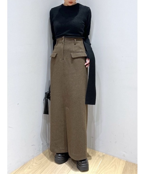 フロントポケットナロースカート（スカート）｜STYLEMIXER（スタイル