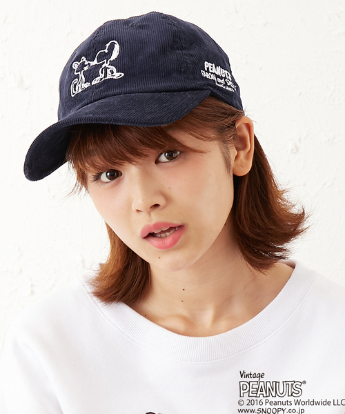 ROUND HOUSE（ラウンドハウス）の「PEANUTS FARON and SNOOPY CORDUROY BB CAP（キャップ ...