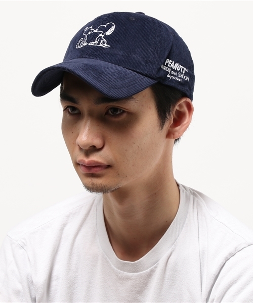 ROUND HOUSE（ラウンドハウス）の「PEANUTS FARON and SNOOPY CORDUROY BB CAP（キャップ ...