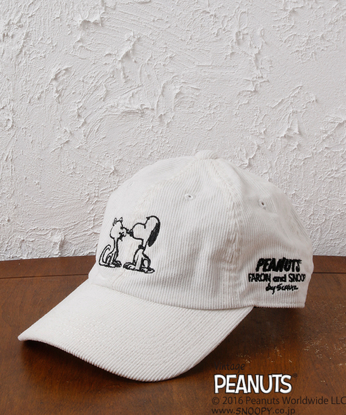 ROUND HOUSE（ラウンドハウス）の「PEANUTS FARON and SNOOPY CORDUROY BB CAP（キャップ ...