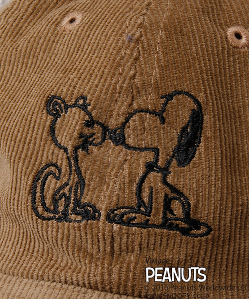 ROUND HOUSE（ラウンドハウス）の「PEANUTS FARON and SNOOPY CORDUROY BB CAP（キャップ ...
