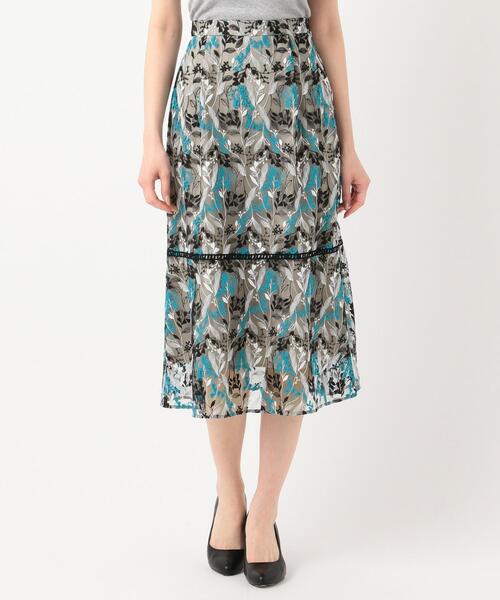 TOCCA（トッカ）の「【TOCCA LAVENDER】Wavy Embroidery スカート（スカート）」 - WEAR