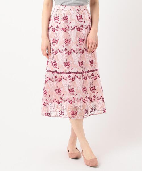 TOCCA（トッカ）の「【TOCCA LAVENDER】Wavy Embroidery スカート（スカート）」 - WEAR