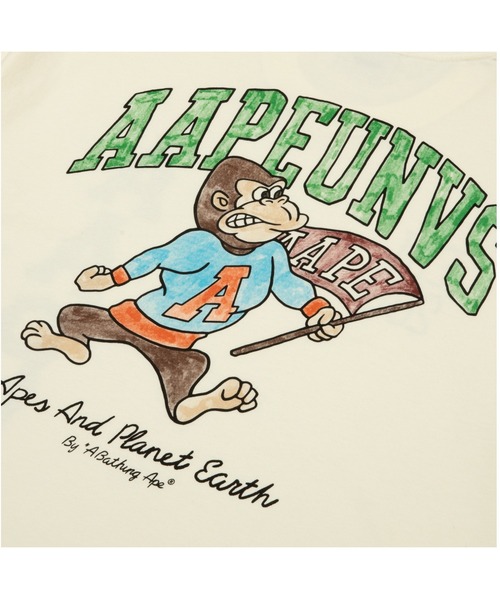 AAPE BY A BATHING APE（エーエイプバイアベイシングエイプ）の「AAPE THEME MAIN TEE（Tシャツ/カットソー ...